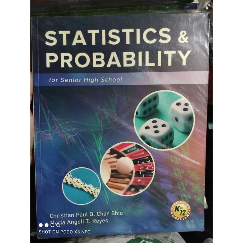 STATISTICS & PROBABILITY (SENIOR HIGH) | Shopee Philippines STATISTICS & PROBABILITY (SENIOR HIGH) | Shopee Philippines