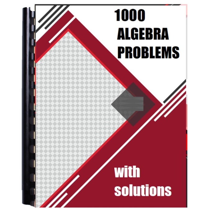 1000 Algebra Problems with Solutions | Shopee Philippines