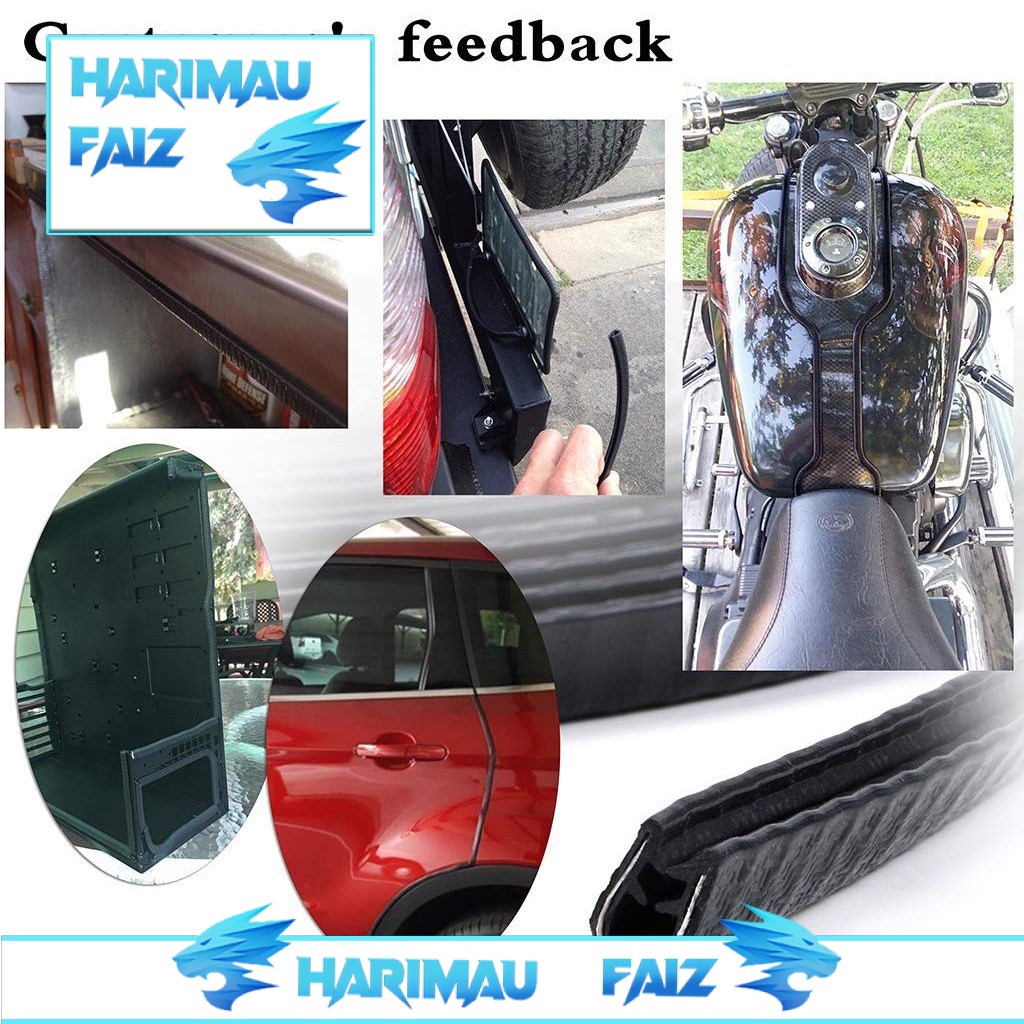 DOOR GUARD LINING Protector Moulding Trim Seal Sound Proof OUTER 5 ...