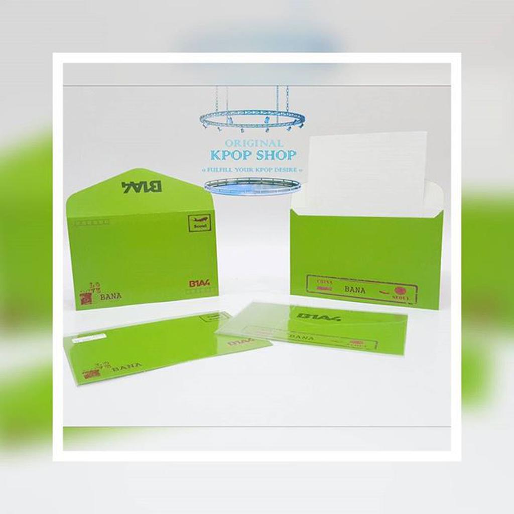 KPOP ENVELOPE LETTER B1A4 IMPORT | Shopee Philippines