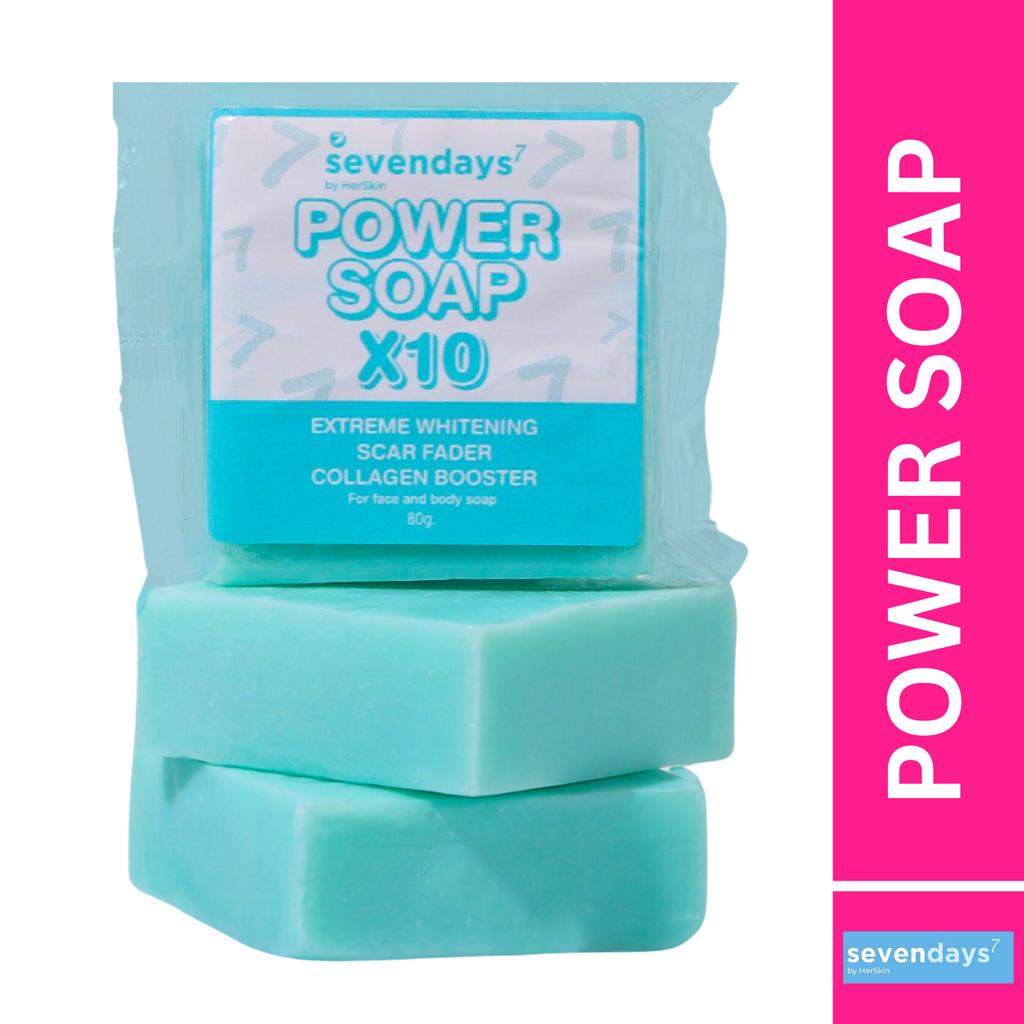 Seven days Power Soap by Herskin X10 Extreme Whitening Scar Remover ...