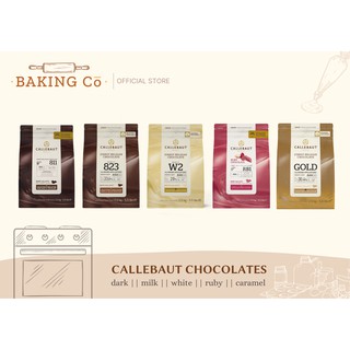 Callebaut 811 Dark Chocolate Couverture Callets - 1kg | 2.5kg (pack ...
