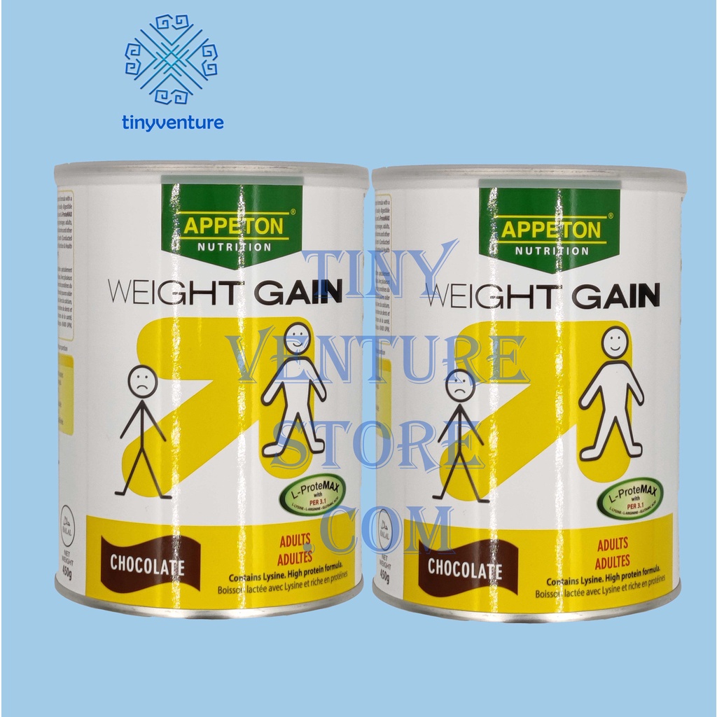 Appeton Nutrition Weight Gain Chocolate 450g/900g (On Hand) | Shopee ...