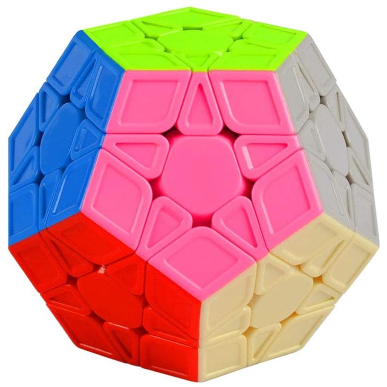 Qiyi Megaminx Cube Dodecahedron Stickerless Magic Smooth Speed Durable ...