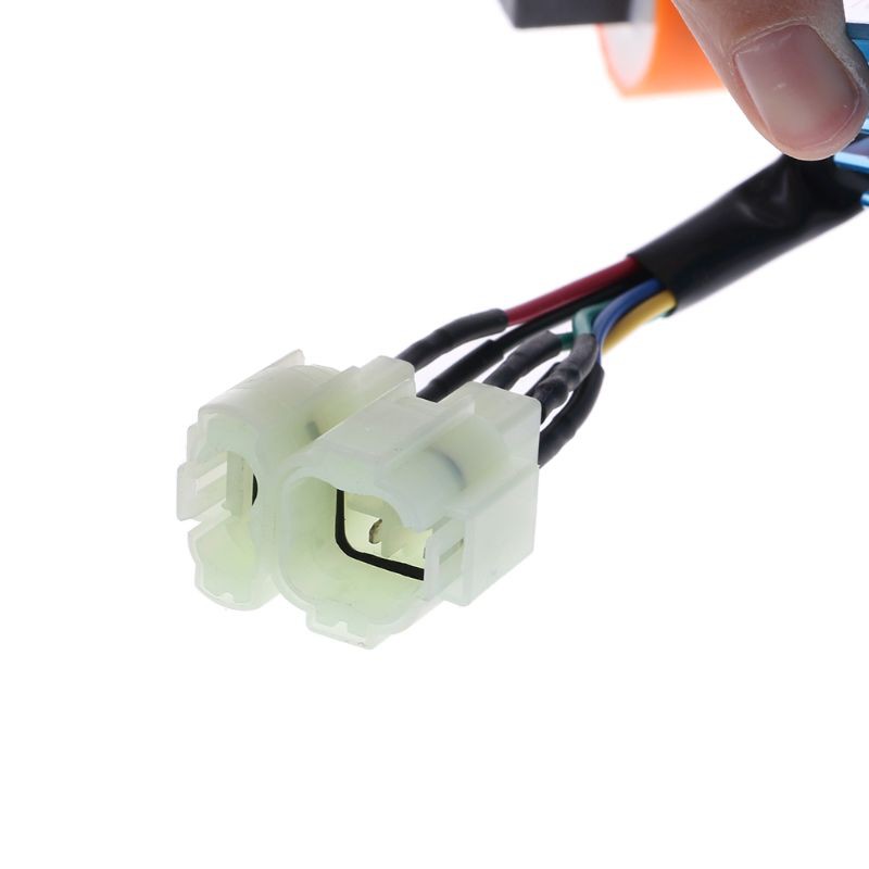 6 Pin Racing CDI Ignition Box Motorcycle AC GY6 Round Pin For 50cc 90cc ...