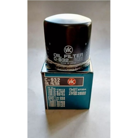 C-932 Vic Oil filter all Suzuki Alto,Multicab,APV,Swift,Vitara,Wigo ...