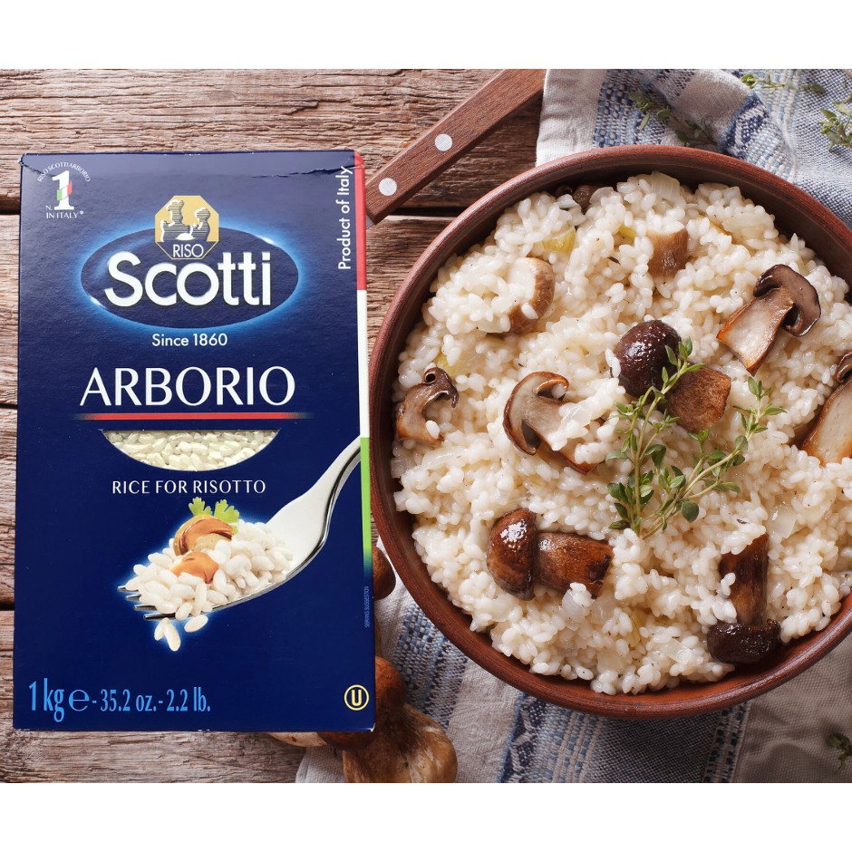 Riso Scotti Arborio Rice 1 kg for Risotto | Shopee Philippines