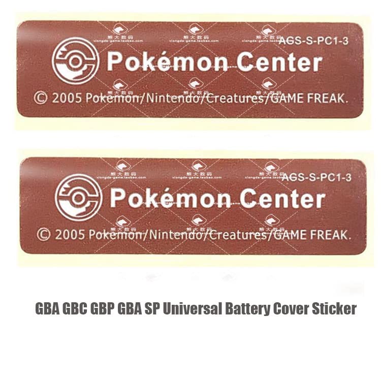 2PCS Label Sticker for Gameboy Advance GBA SP, Label Nameplate Sticker ...