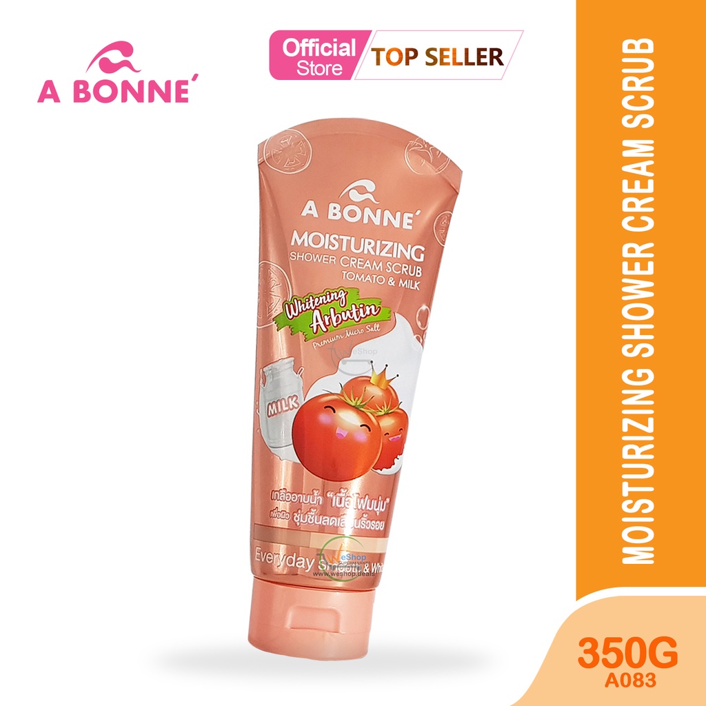 Abonne Whitening Shower Cream Scrub Tube Body Care Skin Care Cosmetic ...