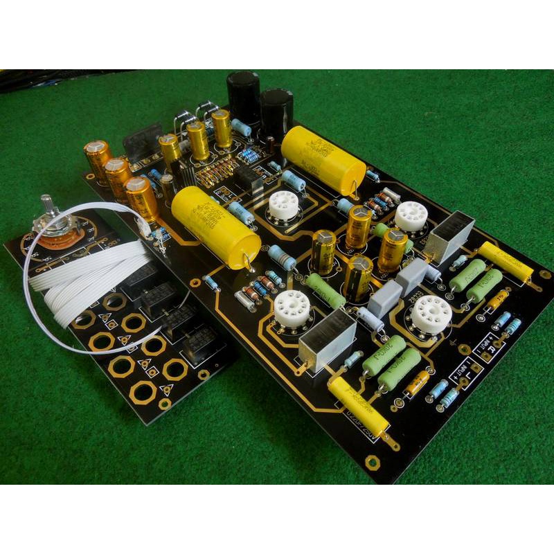 Hi-Fi 12au7 12ax7 Tube Pre-Amplifier PCB Board Perfect Reference Elvis ...