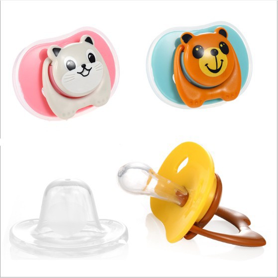 Funny animal-shaped pacifier for babies | Shopee Philippines