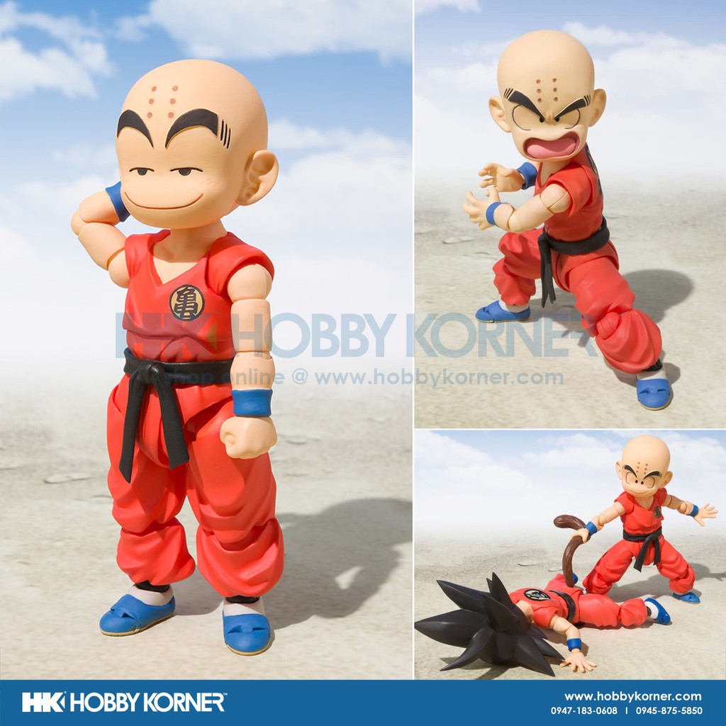 (IN STOCK) BANDAI 551375 S.H.Figuarts Kid Krillin | Shopee Philippines