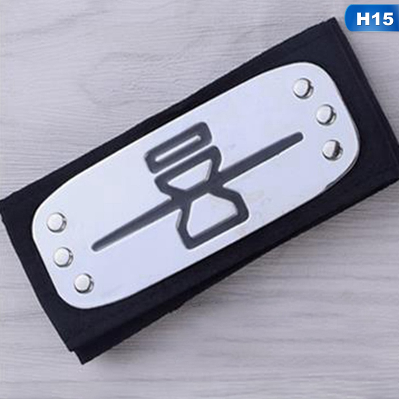 Naruto Kakashi Sasuke Hidden Leaf Village Headband Konoha Cosplay ...