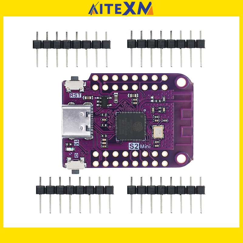 ESP32 S2 Mini V1.0.0 - LOLIN WIFI IOT Board based ESP32-S2FN4R2 ESP32 ... ESP32 S2 Mini V1.0.0 - LOLIN WIFI IOT Board based ESP32-S2FN4R2 ESP32 ...