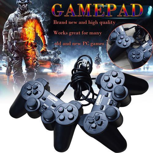 2PCS Universal USB Wired joystick game pad PC Controller for Windows XP ...