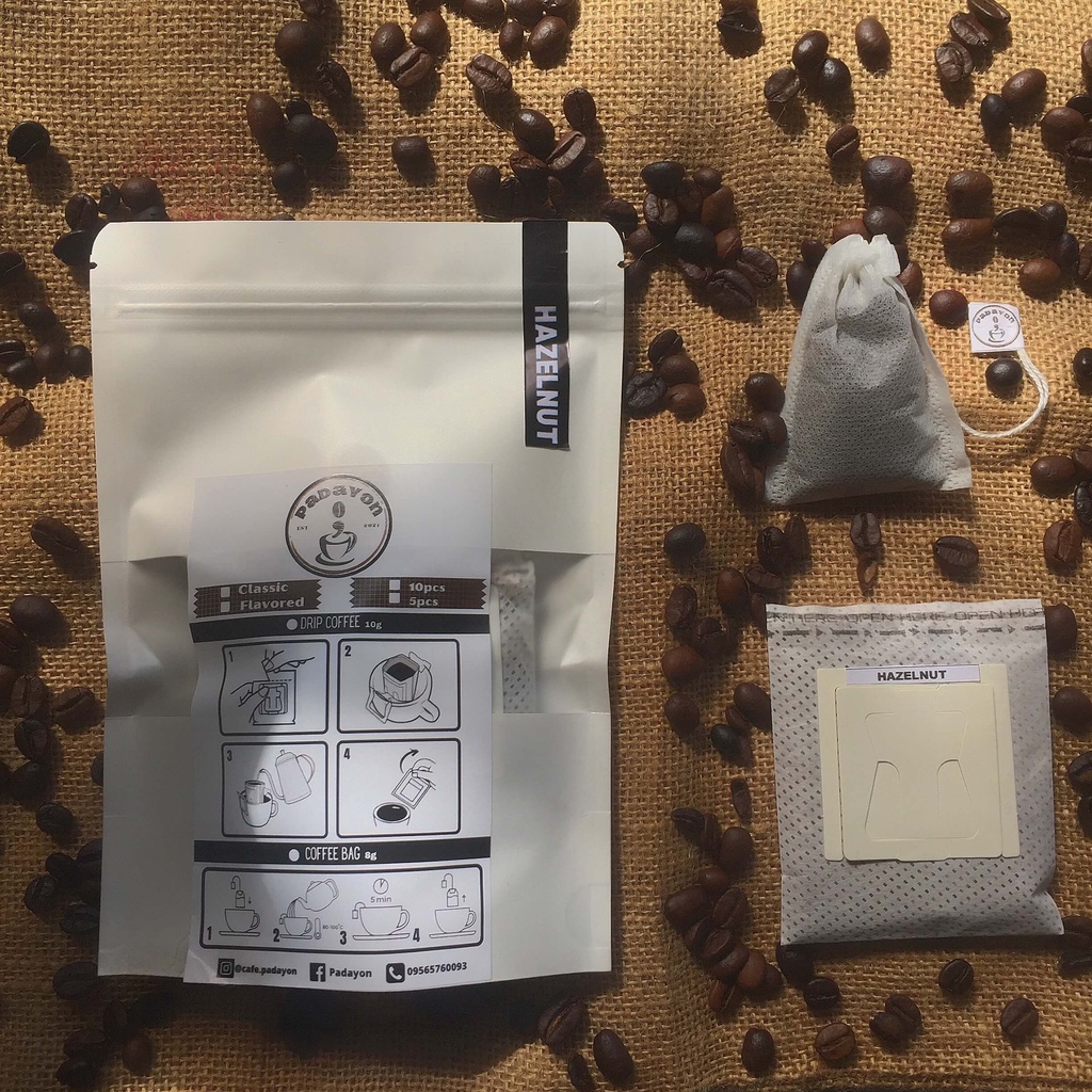 Flavored Hazelnut Drip and Dip Coffee - 10s and 5s | Shopee Philippines