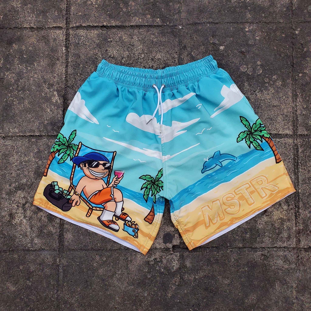 MSTR CO. - SUMMER COLLECTION 2022 "CHILL" Board Short (Blue) | Shopee ...