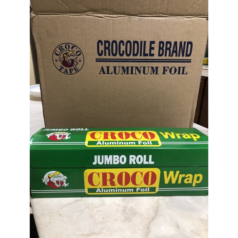ORIGINAL Aluminum Foil JUMBO CROCO/HAWK | Shopee Philippines
