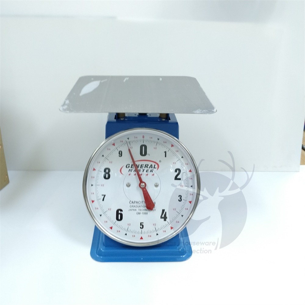 GENERAL MASTER WEIGHING SCALE 10KG FOOD MEAT WEIGHING KITCHEN SCALE ...