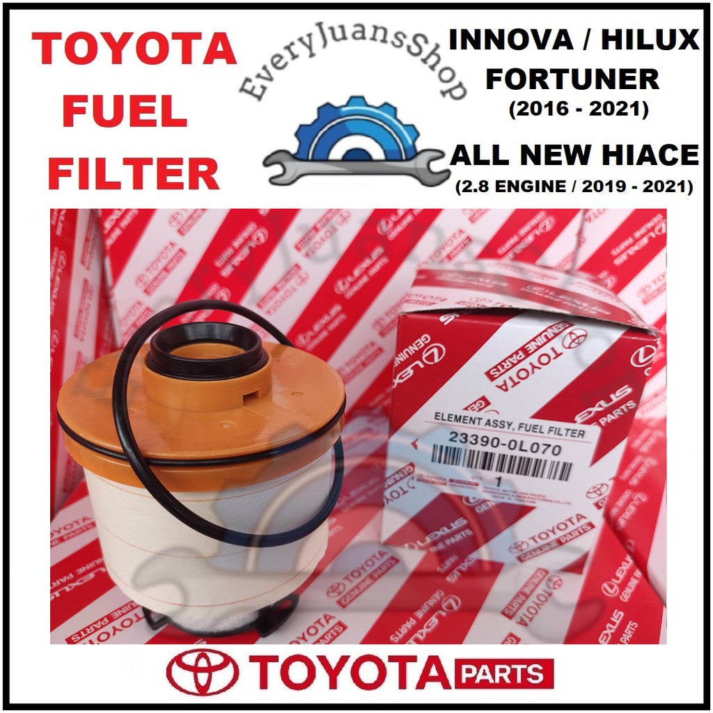 Toyota Fuel Filter - All New Look Innova Fortuner Hilux Hiace Deluxe ...