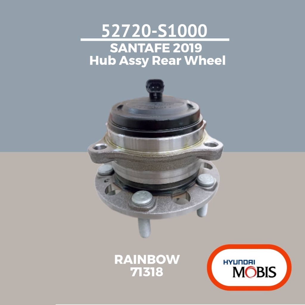 Hub Assy Rear Wheel for HYUNDAI Santafe ('2019) [Mobis Original] Part ...