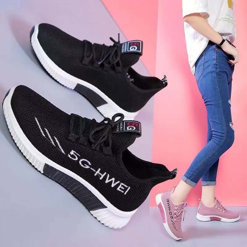 2021 HUAWEI 5G bestseller women's rubber breathable sneakers shoes #5G ...