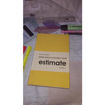 Simplified Construction Estimate by Max B. Fajardo Jr. third edition ...