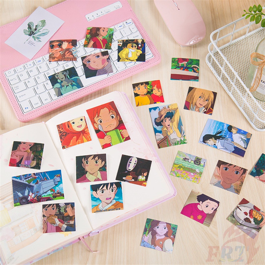 60Pcs/Set Miyazaki Hayao Ponyo on the Cliff Stickers DIY Fashion Mixed ...