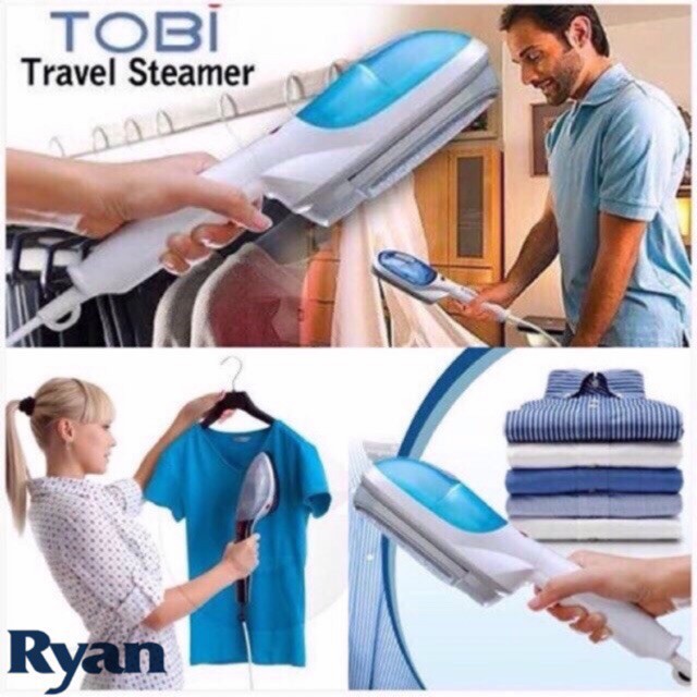 HG Tobi Steam Brush & Iron Garment Travel Streamer Steam Iron | Shopee ...
