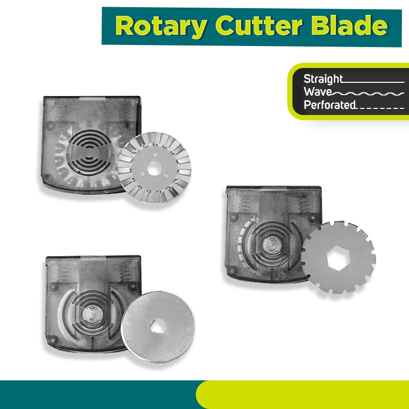 Replacement Blade for 3-Way Rotary Cutter (Broken | Straight | Curve ...