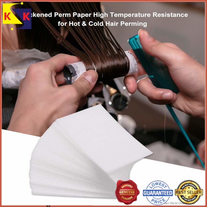 SALON HOT&COLD WAVE HAIR PERMING PAPER 130PCS | Shopee Philippines