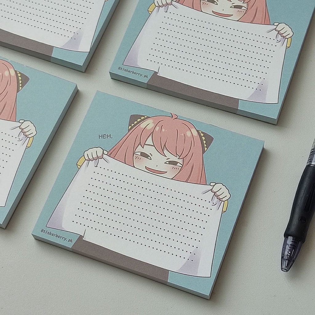 Spy X Family ANYA-themed Notepad | Shopee Philippines
