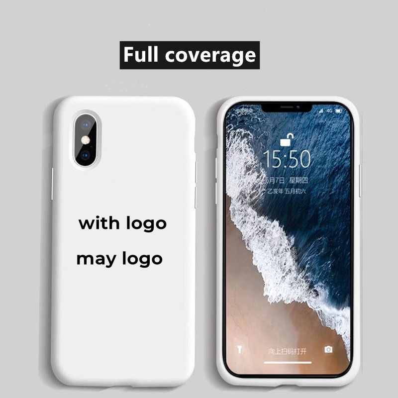 New Silicone White Casing Compatible for iP 11 12 13/13promax 11 Pro ...