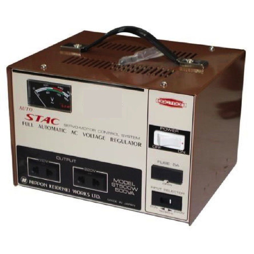 Stac St500w 500va Avr Portable Series Ac Automatic Voltage Japan ...