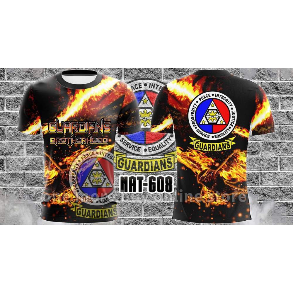 GUARDIANS BROTHERHOOD FULL SUBLIMATION T SHIRTS 442 | Shopee Philippines