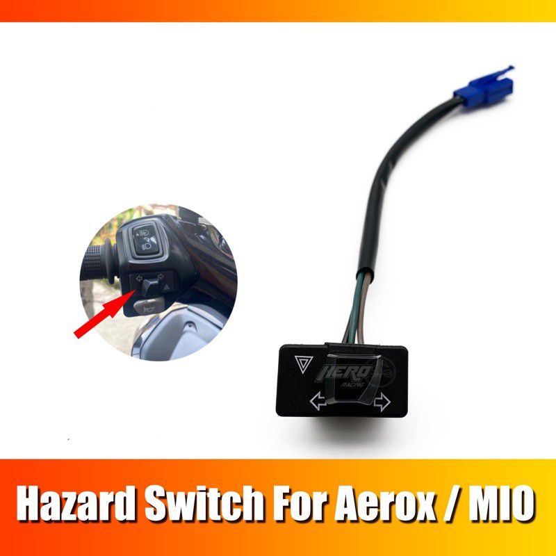 signal light switch with Hazzard for aerox MiO 125 | Shopee Philippines