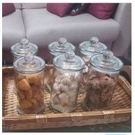Vintage Jar Balang Beautiful Glass 750ml Airtight by Set (6pcs ...