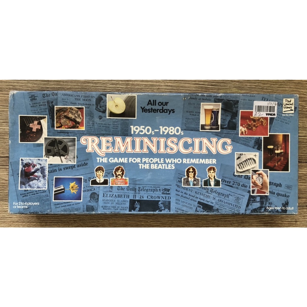 1950’s - 1980’s Reminiscing: The Beatles (Trivia Board Game) | Shopee ...