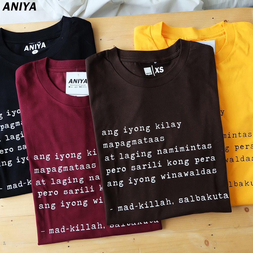 ANIYA CLOTHING Ang Iyong Kilay Mapagmataas Unisex Shirt Men's Women's T ...