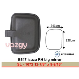 SIDE MIRROR E-547 ISUZU E-547 SL-1672/RH E-383 SL-1673/LH | Shopee Philippines
