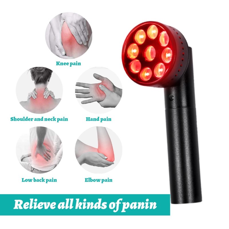 SkinCare LED Near Infrared Lamp Red Light Therapy EMS Muscle Massage ...