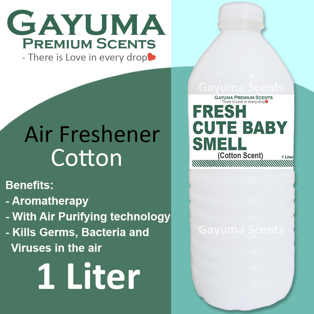 Gayuma COTTON 1 Liter Premium Hotel Scents for Humidifier Diffuser ...