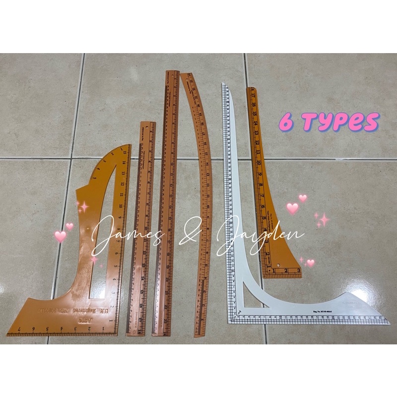 [1pcs] Pvc Tailor Ruler/Sewing Ruler/Sewing Ruler Set/Sewing Ruler ...