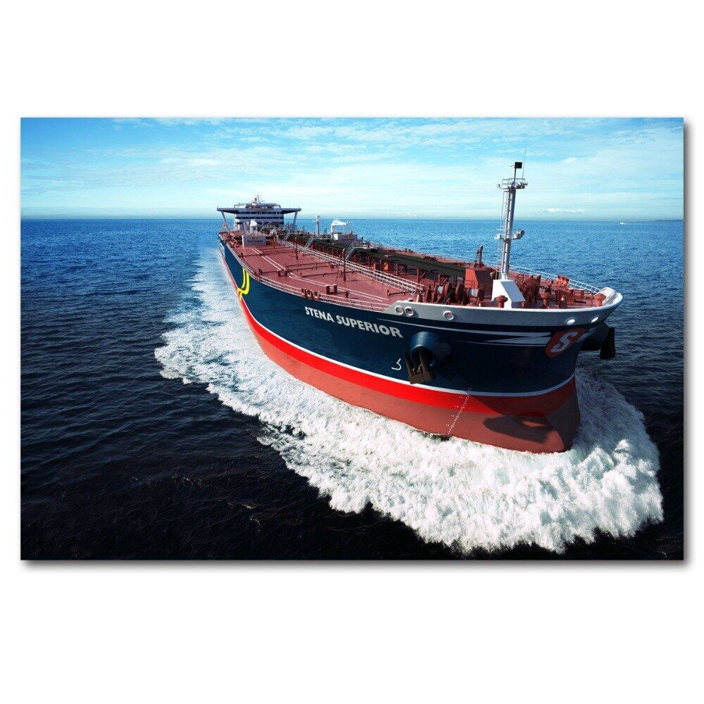 Tanker Ship Boat Transport Container Freighter Vehicle Wall Art Posters ...