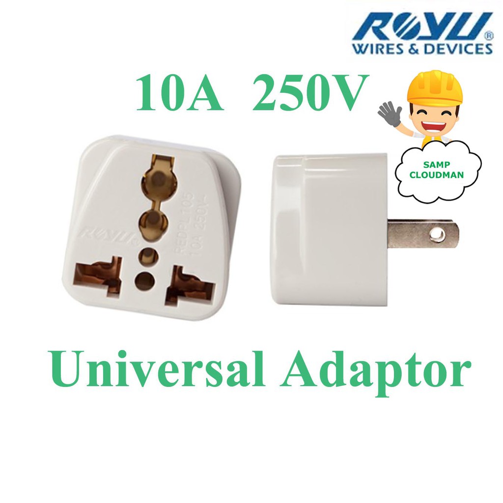 Wholesale Royu Universal Adapter 10A 250V / Plug Adaptor Converter ...
