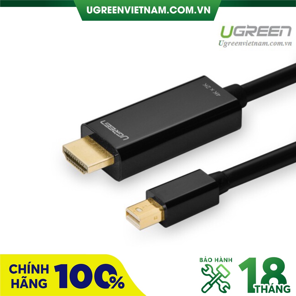 Genuine Mini DisplayPort (Thunderbolt) to HDMI cable 3M long, Ugreen ...