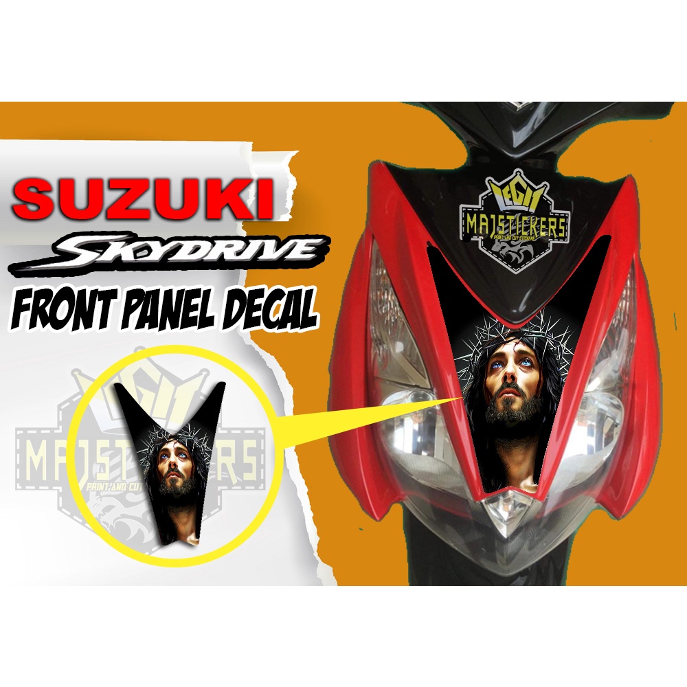 Suzuki Skydrive 125 Front Panel Sticker Decal | Shopee Philippines
