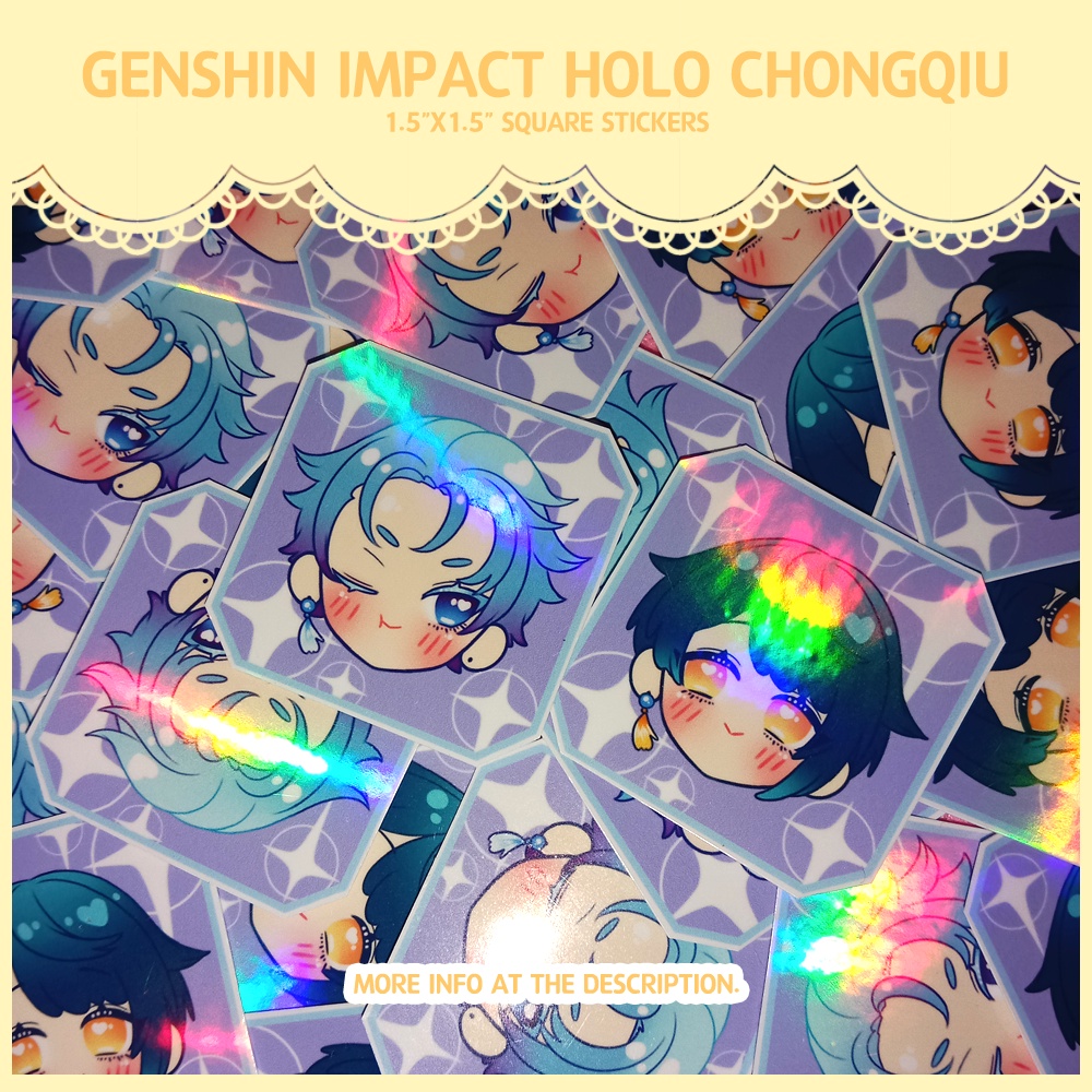STICCIES by Soraille [Genshin Impact] Holo ChongQiu - Chongyun ...