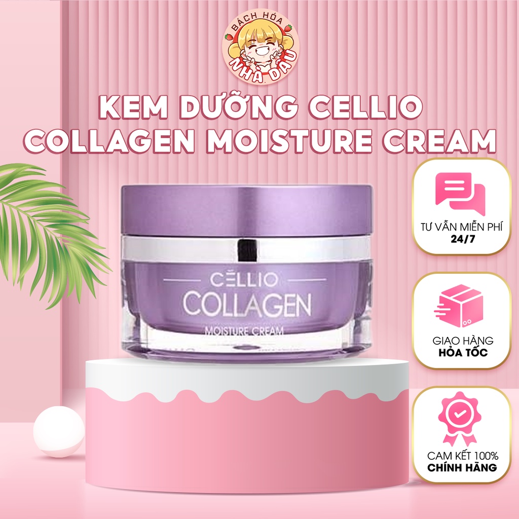 Genuine Cellio Collagen Cream - Korea - Anti-Aging Moisturizer ...