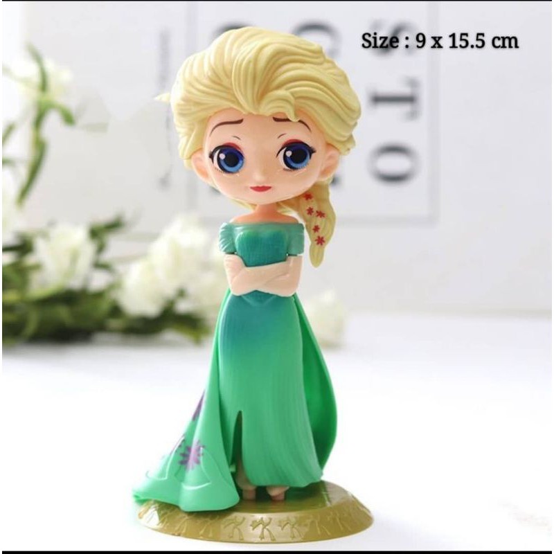 READY STOCK Princess Cake Topper Frozen Elsa Anna Mermaid Cinderalla ...
